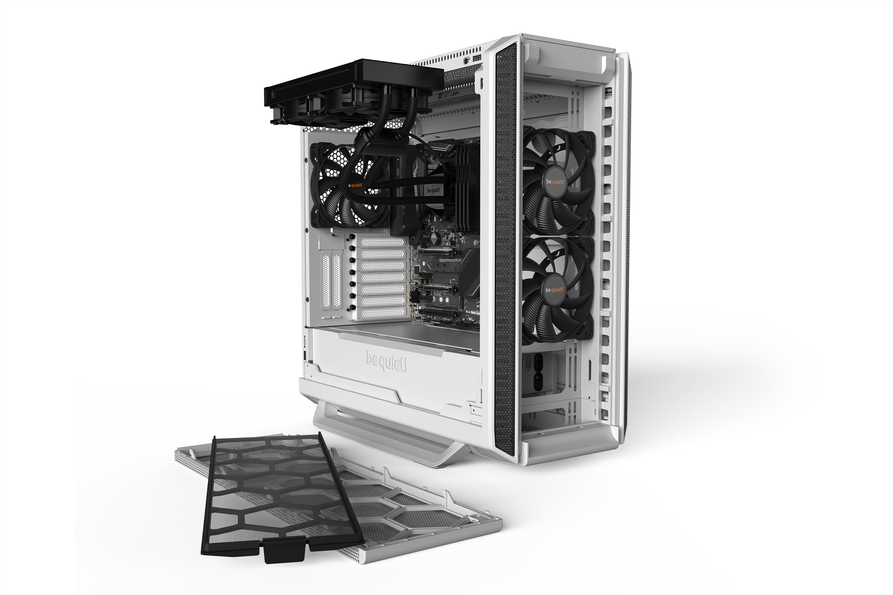 SILENT BASE 802 Window White Silent Premium Obudowy PC From Be Quiet SILENT BASE 802 Window White Silent Premium Obudowy PC From Be Quiet