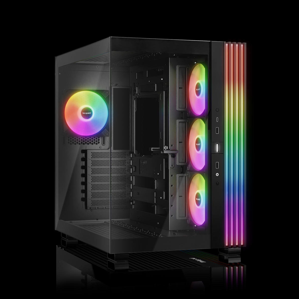 LIGHT BASE 600 LX | Black leise PC Gehäuse von be quiet!
