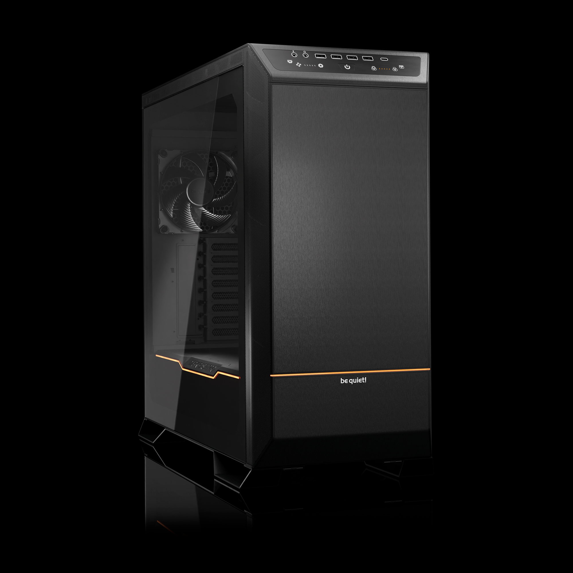DARK BASE PRO 901 | Black silent high-end PC cases from be quiet!