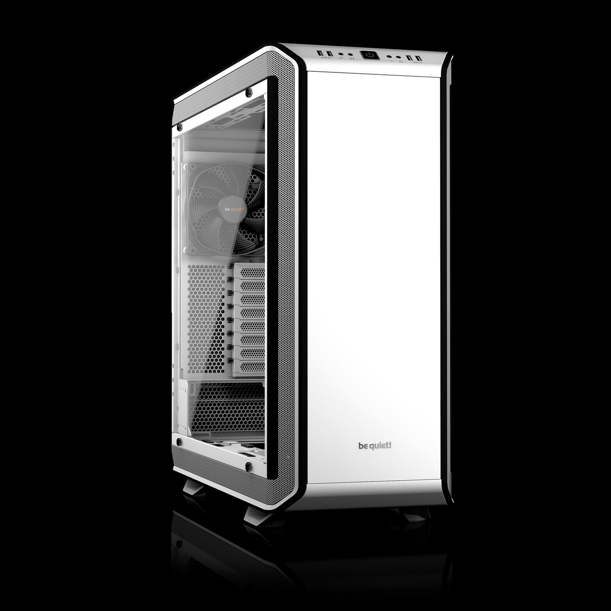 DARK BASE PRO 900 | White Edition silent high-end PC cases from be quiet!