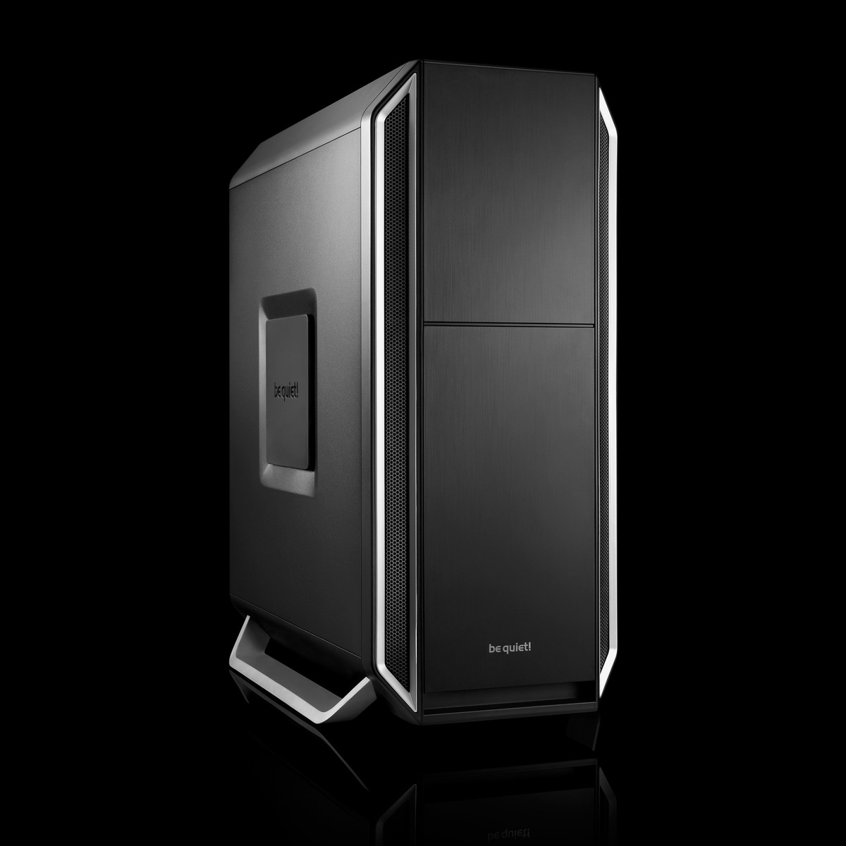 SILENT BASE 800 | Silver silent premium PC cases from be quiet!