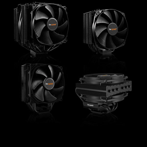 Silent Air coolers for your PC from be quiet!