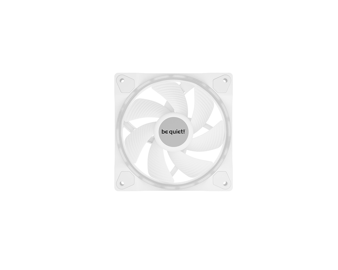 LIGHT WINGS | 120mm PWM 3-Pack White silent essential Fans from be quiet!