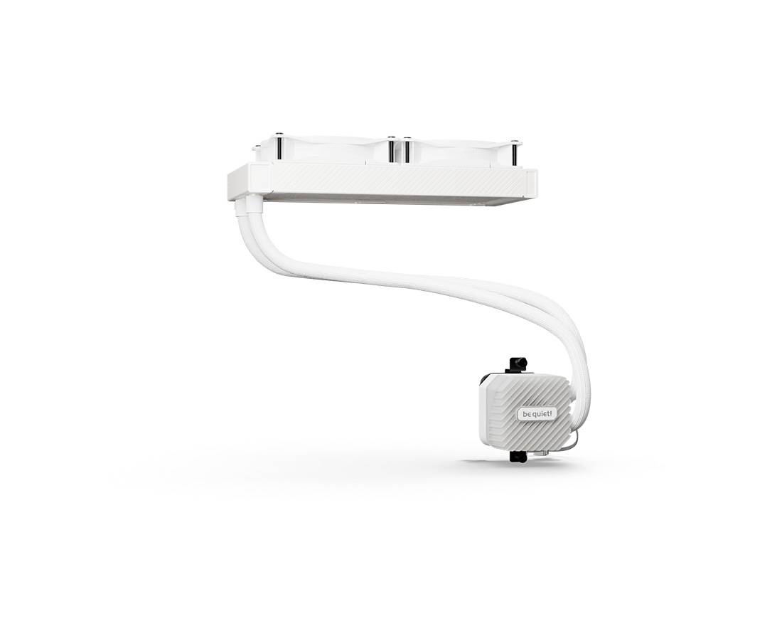 LIGHT LOOP | 240mm White silent Water coolers from be quiet!
