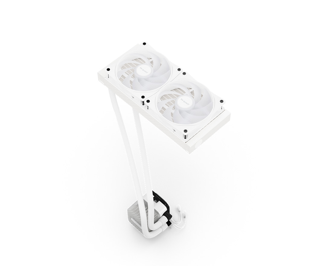 LIGHT LOOP | 240mm White silent Water coolers from be quiet!