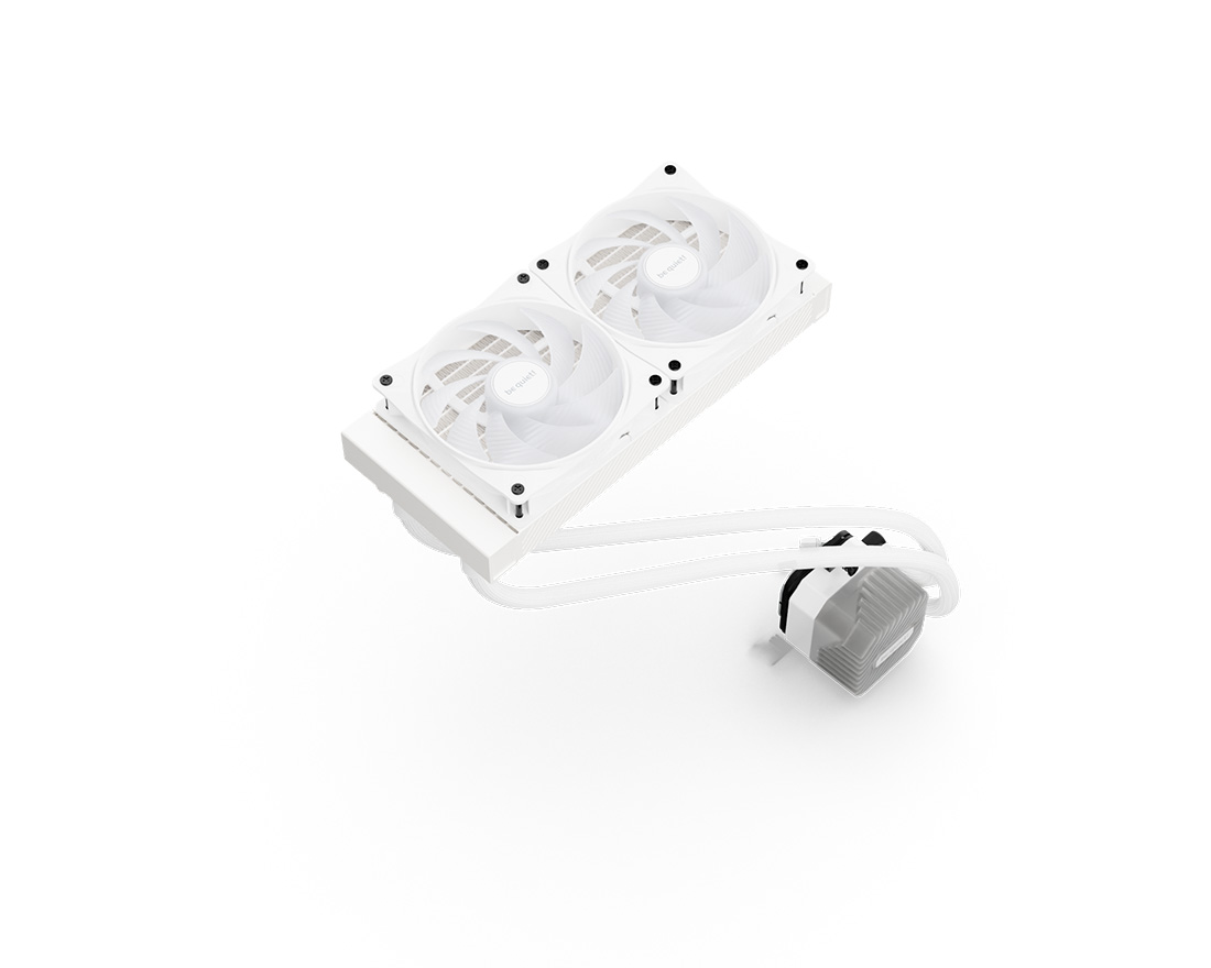 LIGHT LOOP | 240mm White silent Water coolers from be quiet!