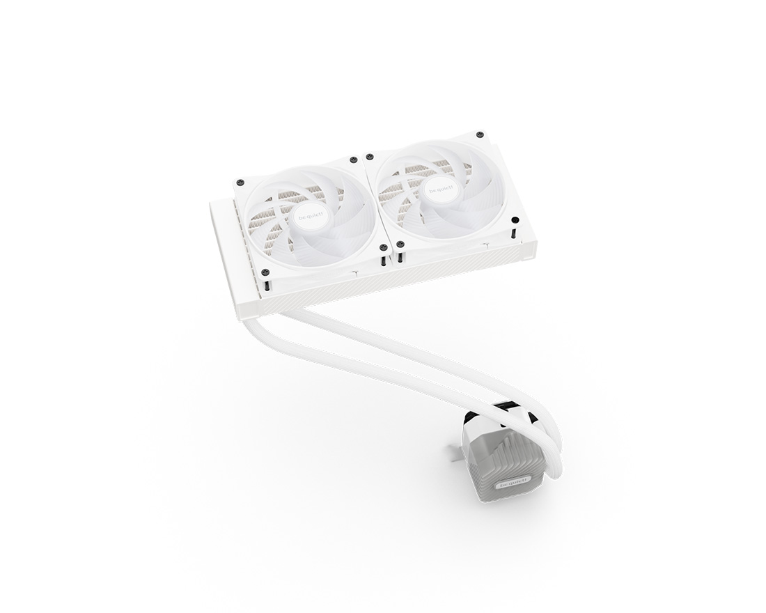 LIGHT LOOP | 240mm White silent Water coolers from be quiet!